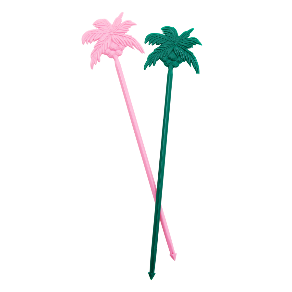 Palm Tree Cocktail Stirrers Or Party Picks Rice Dk Vibrant Home